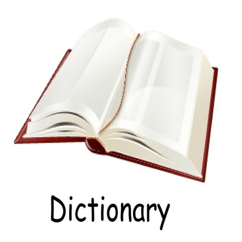 Graphic dictionary | PPT | Books and Literature