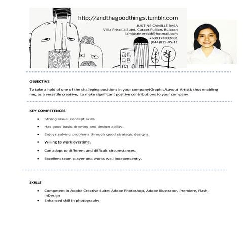 Graphic layout artist | PDF