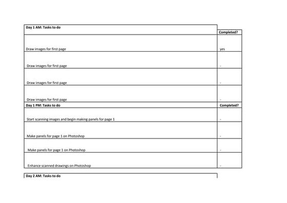 Production schedule | PPT