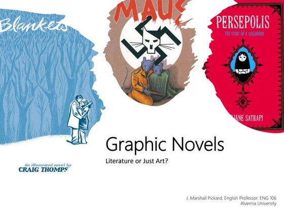 Graphic fiction | PPTX | Comics and Graphic Novels | Books and Literature