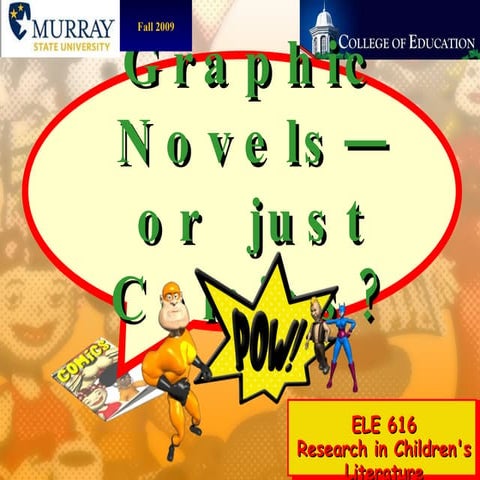 Graphic novels elementary 2003 | PPT