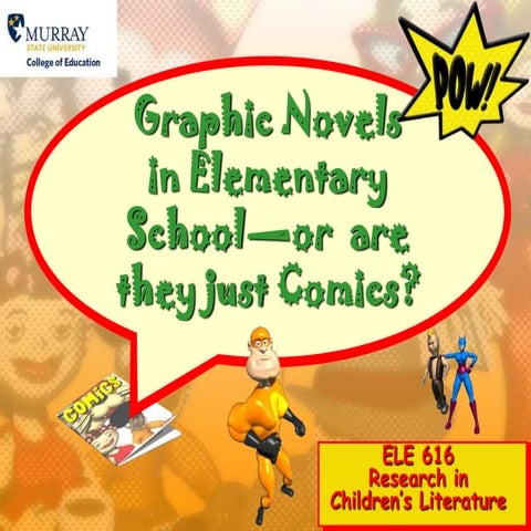 Graphic novels in elementary school | PPT