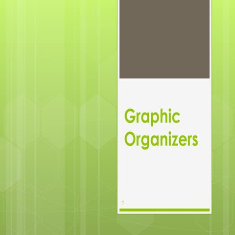 Graphic Organizers Powerpoint Presentation | PPT