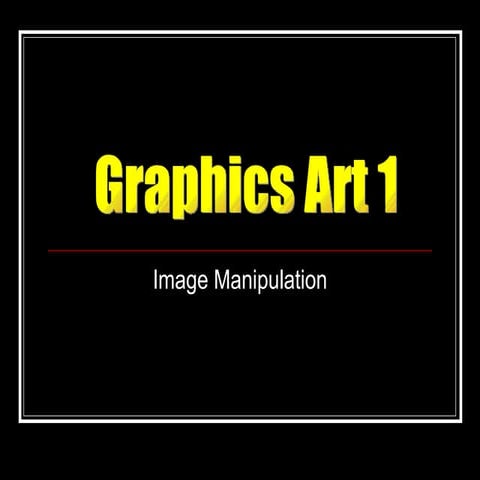 Graphics Art 1 | PPS