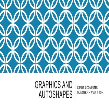 Graphics and autoshapes 4TH QUARTER.pptx