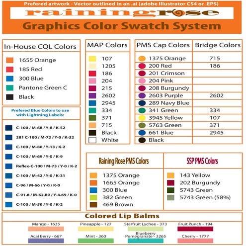Graphics color swatch print ready 04 28-10 | PDF