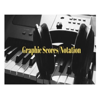 Graphic scores/notation | PDF