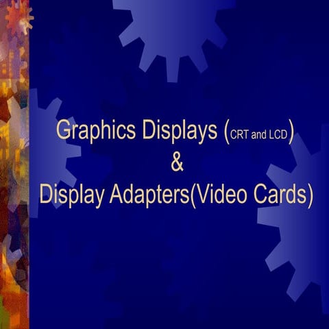 Graphics Displays | PPT