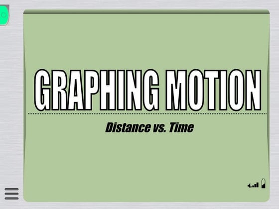 Speed and Time graphs | PPT