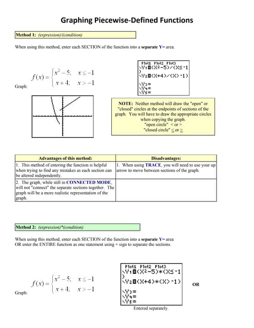 Systems by graphing calculator slides | PPT