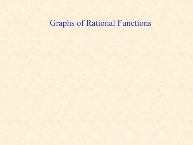 Rational Equations and Inequalities | PPT