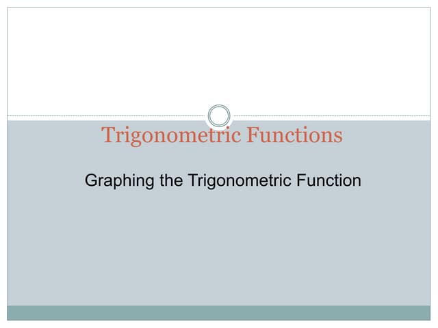 Graphing Trig Functions Tangent And Cotangent Ppt