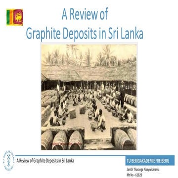 A Review of Vein Graphite Industry in Sri Lanka | PDF | Asia Travel | Travel Locations