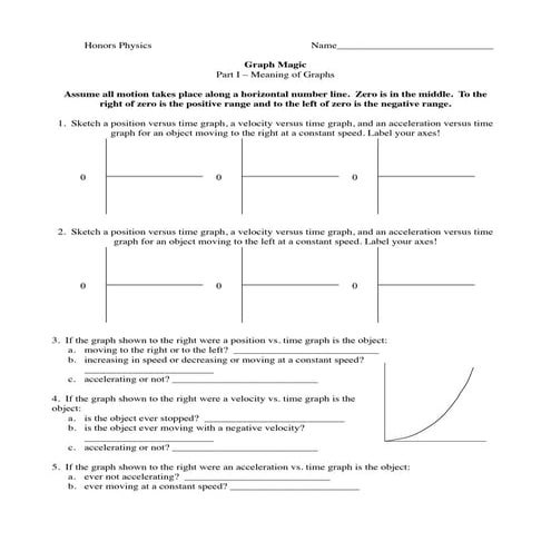 Graphing motion | PPT
