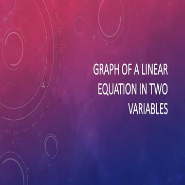 Graph of a Linear Equation in Two Variables-2.pptx