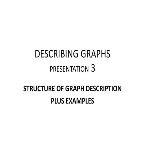 Graph presentation 3 | PPTX