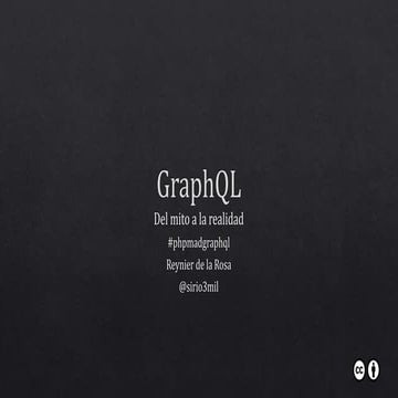 PHP con GraphQL | PPT