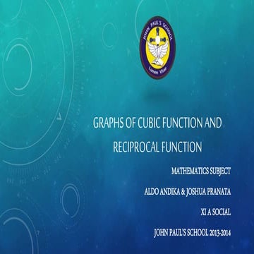 Cubic Function and Reciprocal Function (ALDO ANDIKA) | PPTX