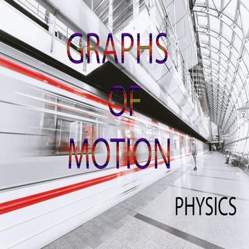 Graphs of motion| Physics for High School.pptx