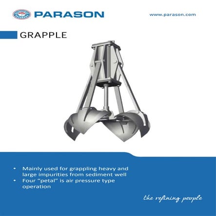 Buy Grapple For Pulp Machine - Best Quality | PDF