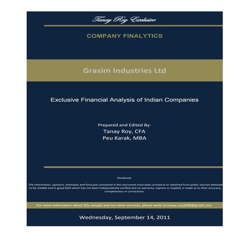 Grasim industries ltd | PDF