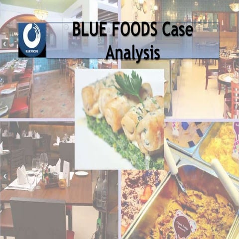 Blue foods Analysis | PPTX
