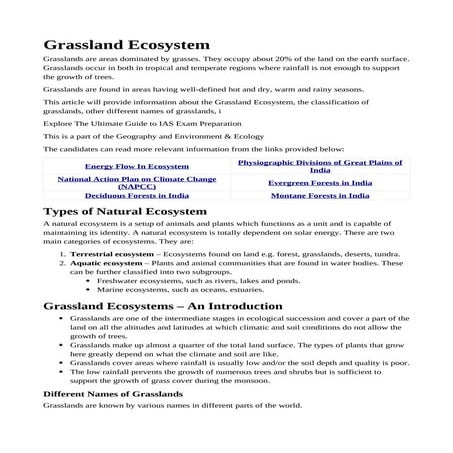 VEIT252 Environmental sustainability Grassland .docx
