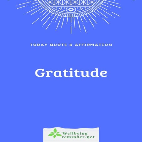 Gratitude | PDF