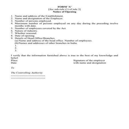 Charge handover format | DOC