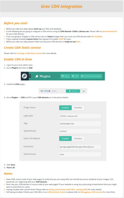 Step by step instructions for MODX CDM integration | PDF
