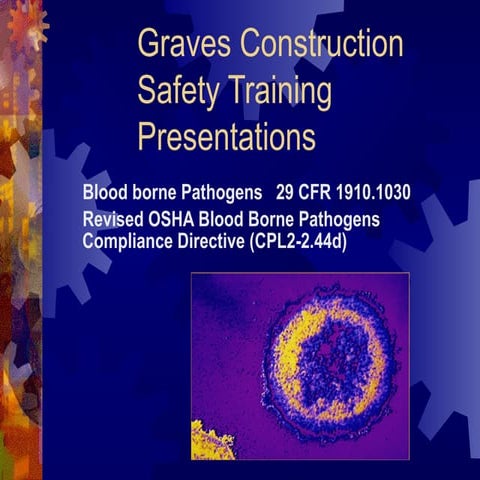 Blood Borne Pathogens | PPT