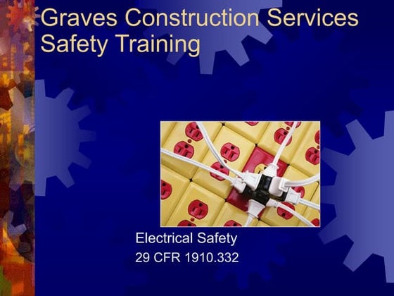 Electrical Safety Tips | PPTX