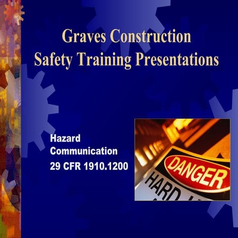 Hazard Communications | PPT