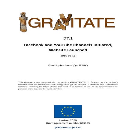 Gravitate d7.1 website and social media v1 | PDF