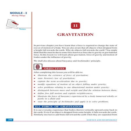 Gravitation | PDF | Geology | Science