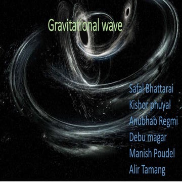 Gravitational wave.pptx