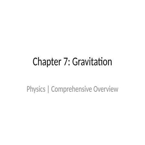 Gravitation_Presentation.pptx asdfghjklkj | PPT