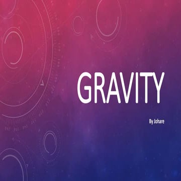 Gravity | PPT
