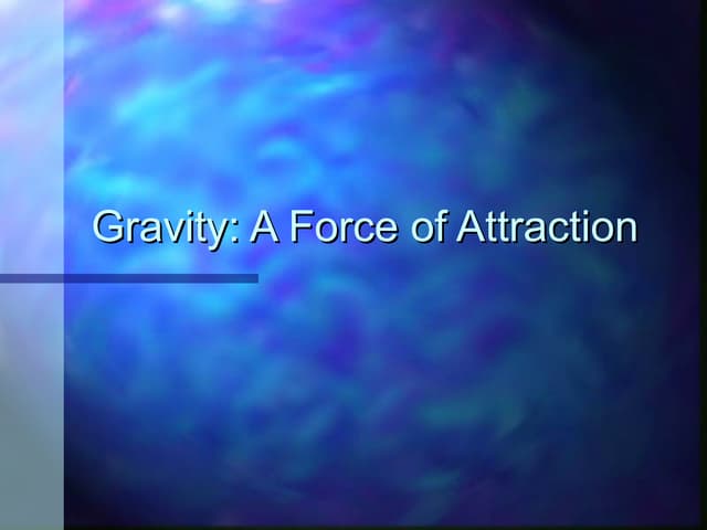 Gravity | PPT