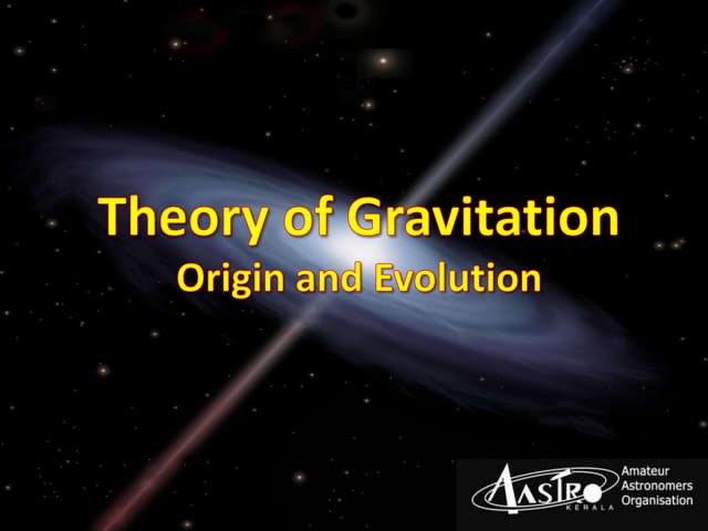Newton's Law of Universal Gravitation | PPT