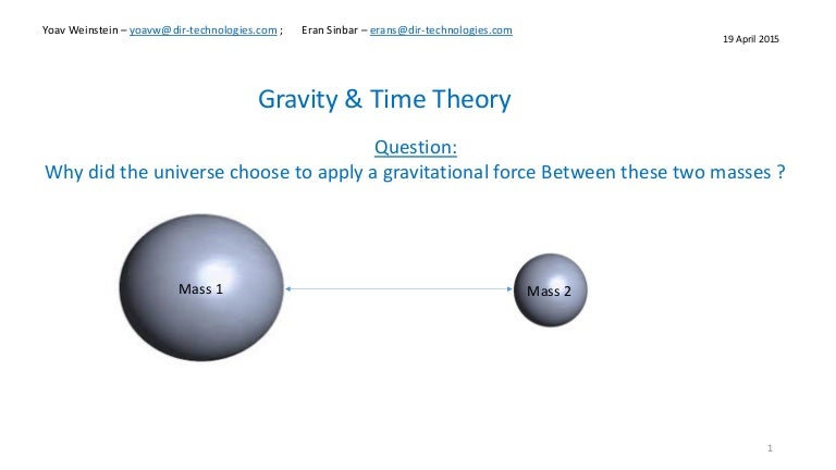 Gravity and time