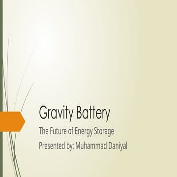 Gravity Battery Systems .pptx