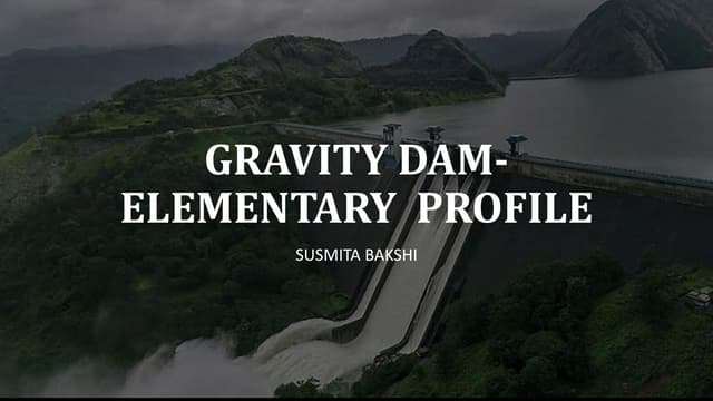Gravity Dam (numerical problem ) BY SITARAM SAINI | PPTX | Physics ...