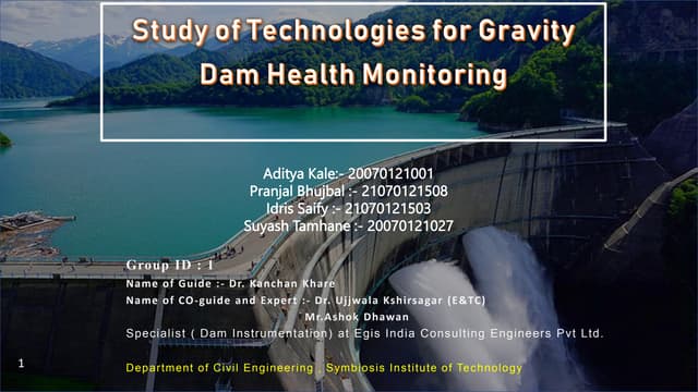 Design and Analysis of Gravity Dam Using STAAD.pptx