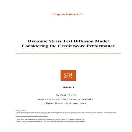 CCAR and stress-testing segmentation insights | PDF