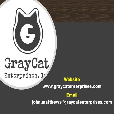 Gray Cat Enterprises Overview | PPT