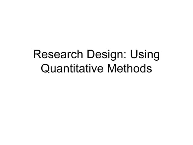 An Example of a Qualitative Research Design | PDF