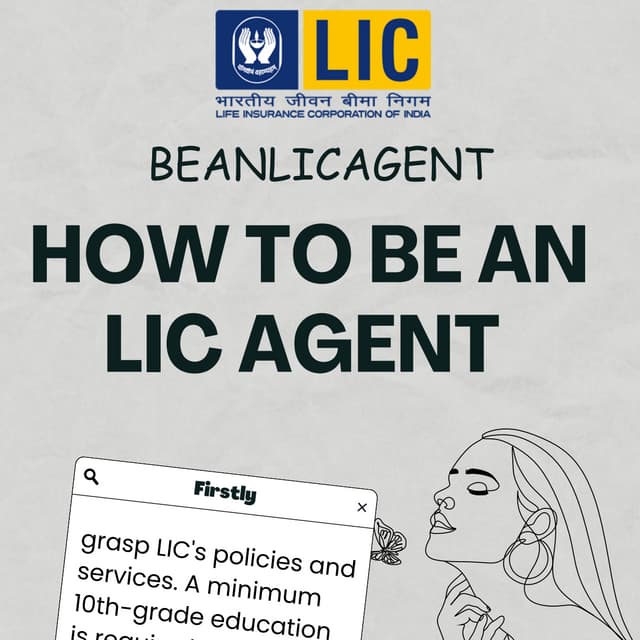 How to Be an LIC Agent | PDF