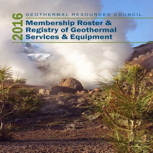 Geothermal Poster - English | PDF