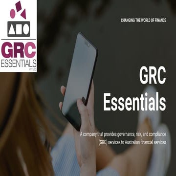 GRC Essentials | PDF
